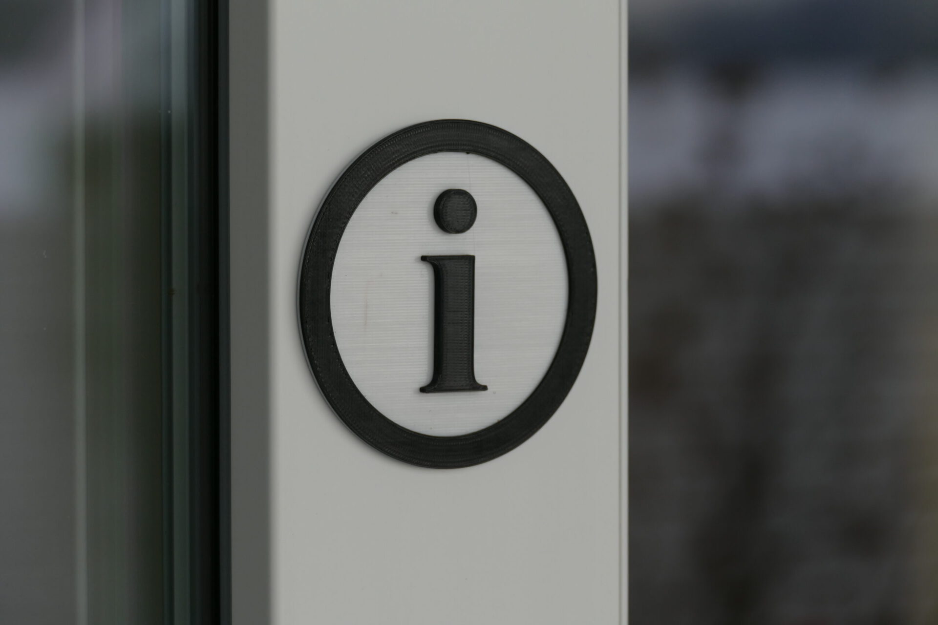 Info Schild | Größe wählbar - signalForm Shop